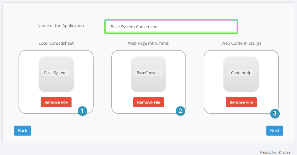Creating a Custom Application - SpreadsheetWeb Help