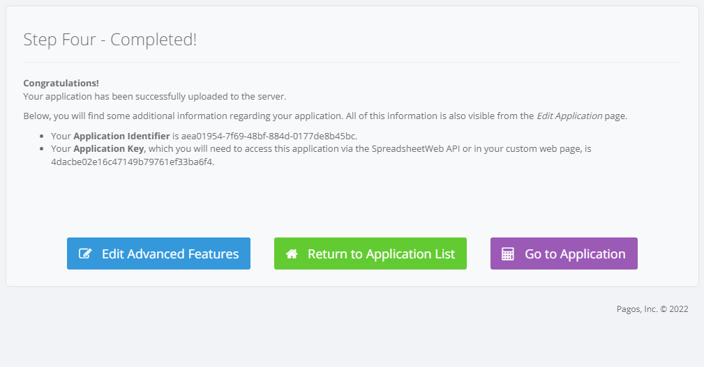 Creating a Custom Application - SpreadsheetWeb Help