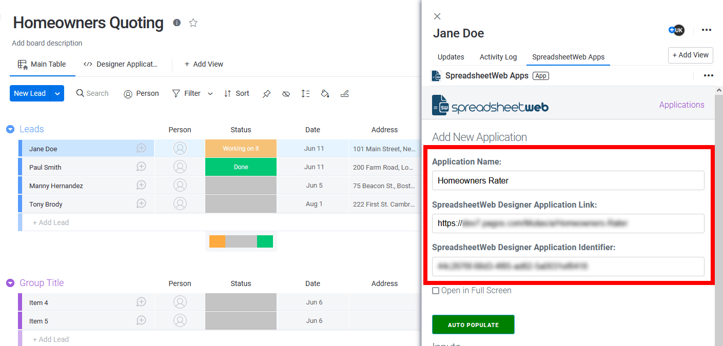 monday SpreadsheetWeb Apps - SpreadsheetWeb Help