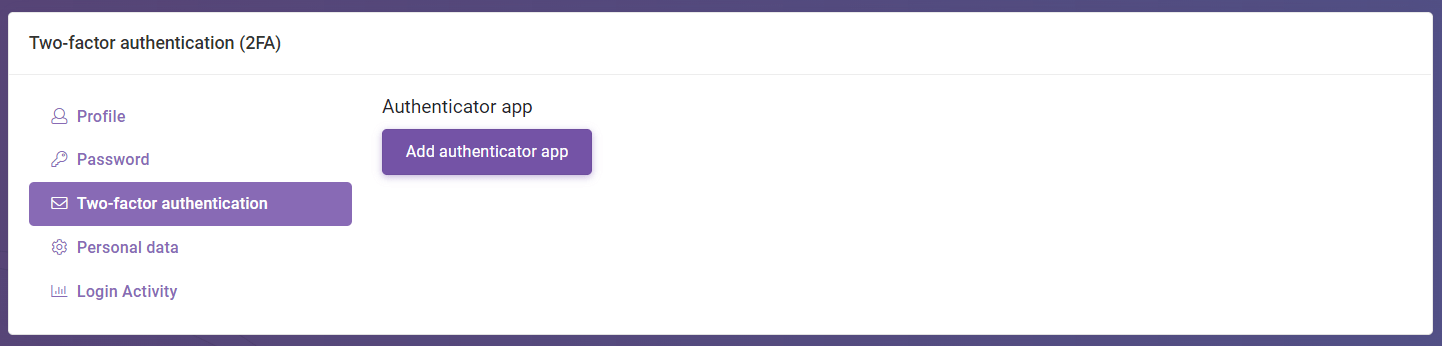 Account Page - SpreadsheetWeb Help