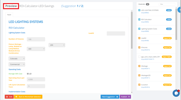 Automated App Generation - SpreadsheetWeb Help