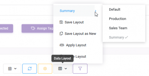 Data Layout - SpreadsheetWeb Help