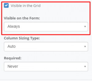 Input Grids - SpreadsheetWeb Help