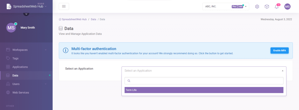 Assigning Tags to Records - SpreadsheetWeb Help