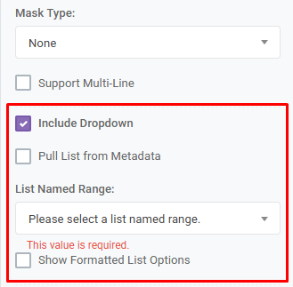 Input Grids - SpreadsheetWeb Help