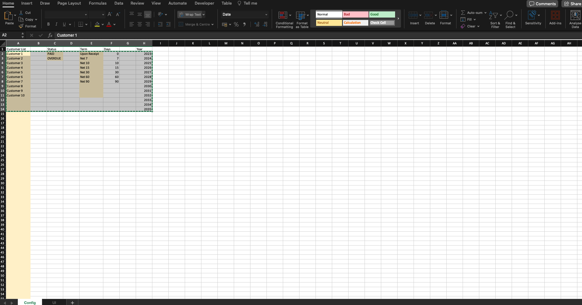 Names Editor - SpreadsheetWeb Help