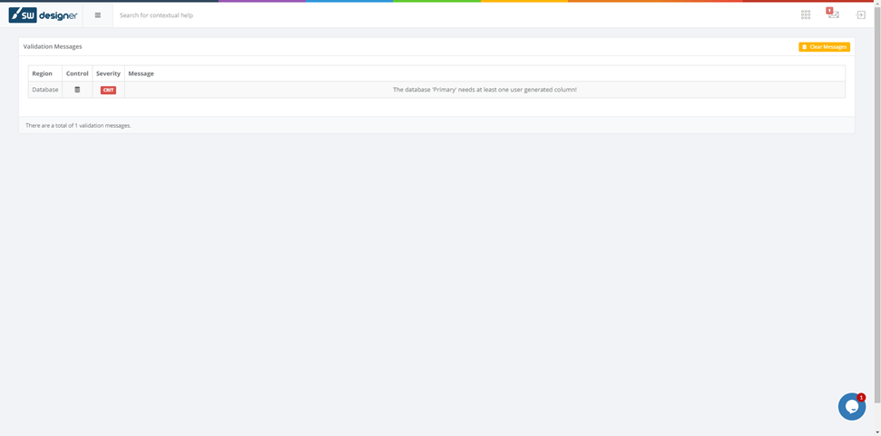Validation Messages - SpreadsheetWeb Help
